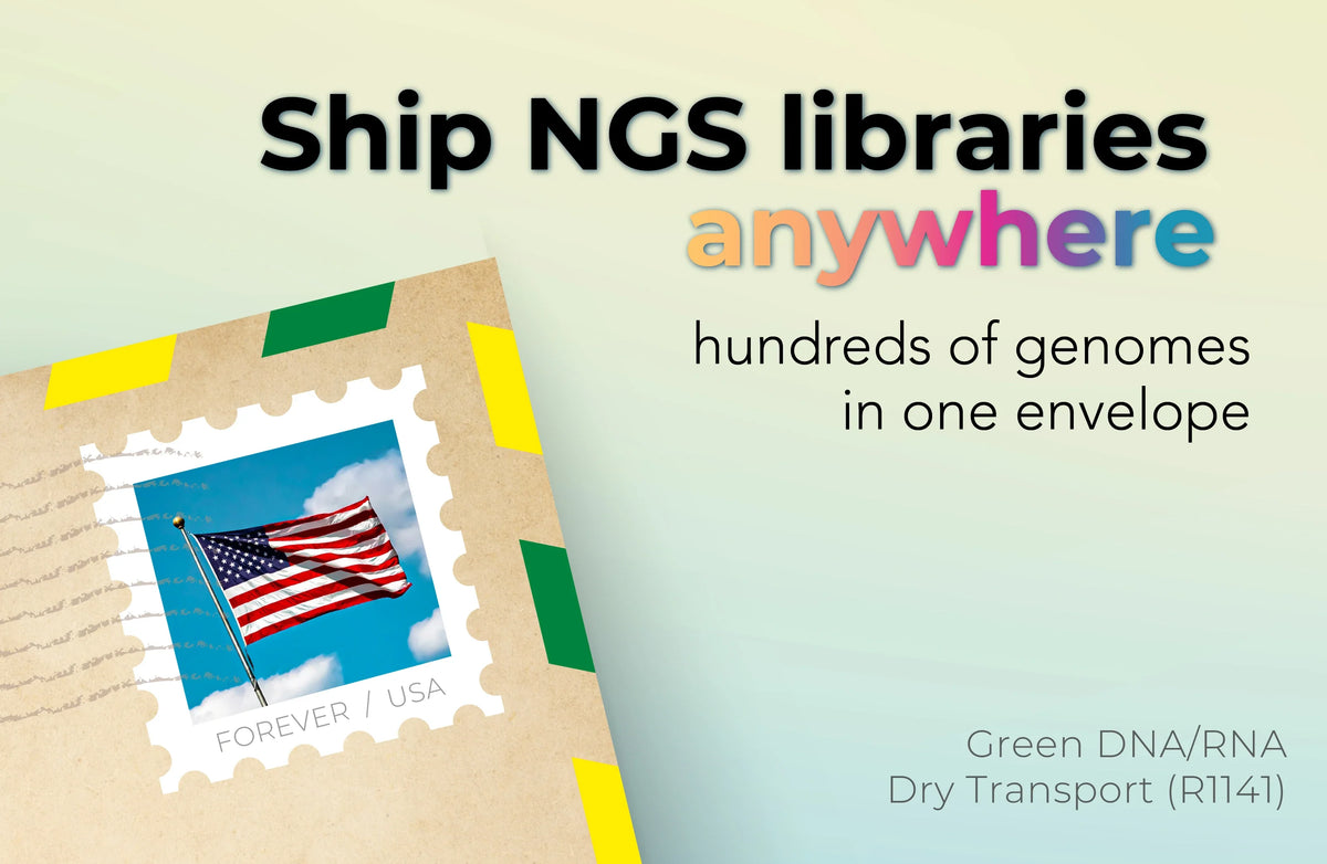 Green DNA/RNA Dry Transport | ZYMO RESEARCH