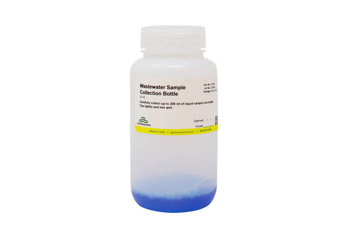 Wastewater Sample Collection Bottle | ZYMO RESEARCH