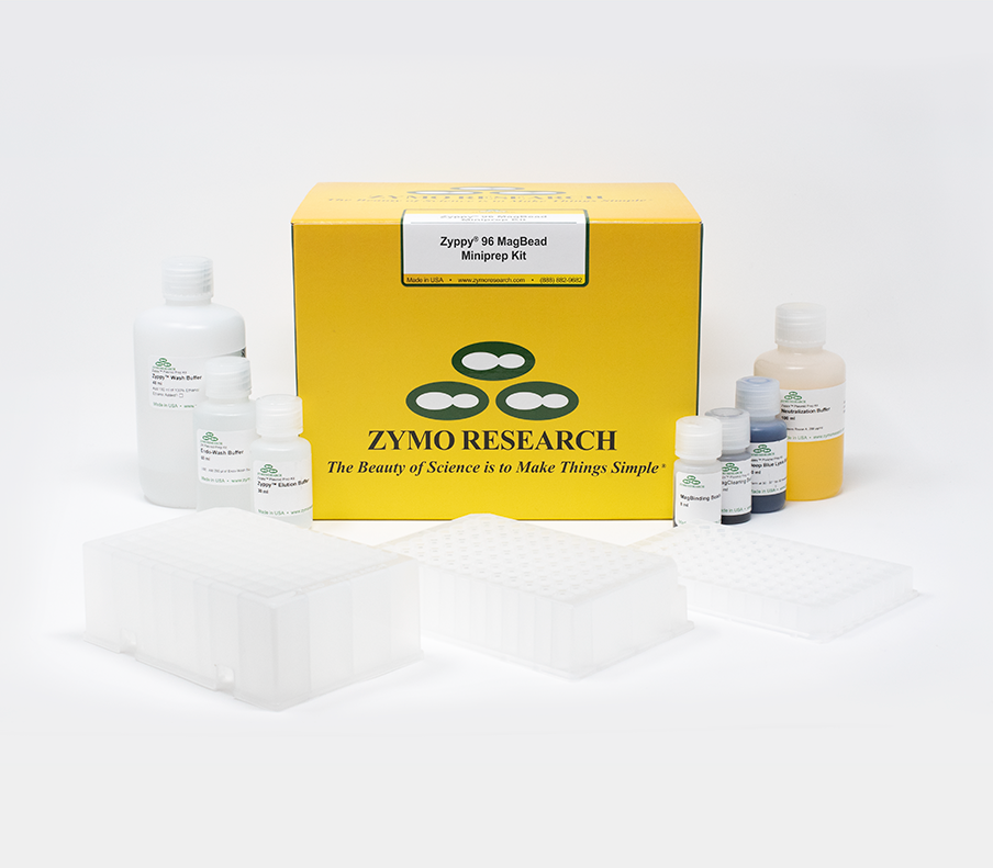 Zyppy-96 Plasmid MagBead Kit | ZYMO RESEARCH