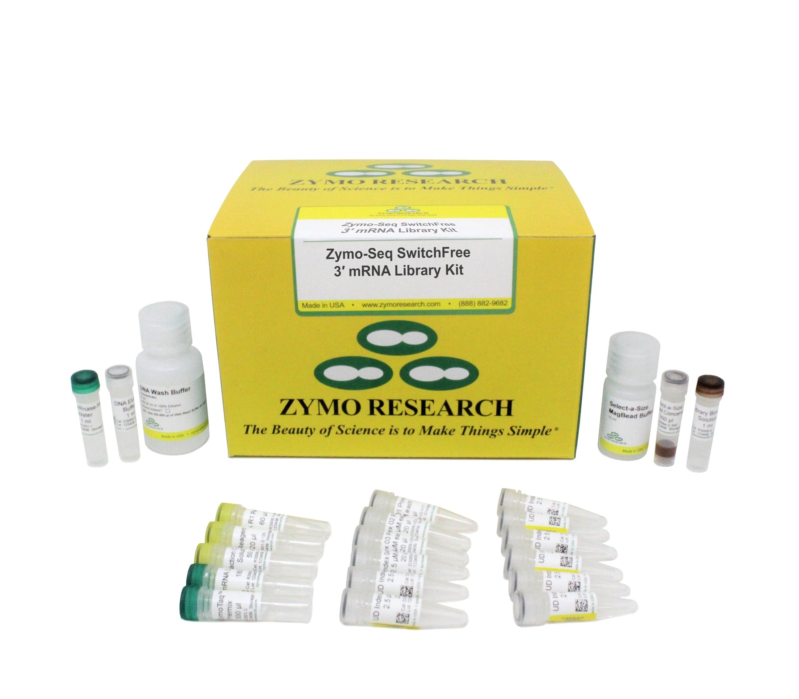 Zymo-Seq SwitchFree 3′ mRNA Library Kit | ZYMO RESEARCH